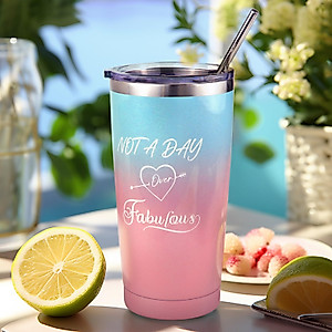 Panspace Gifts for Women, Birthday Gifts for Women, Unique Spa Relaxing Gift Basket Set for Best Friends Female Women Her Sister Mom Wife Girlfriend Personalized Tumbler Gifts for Women