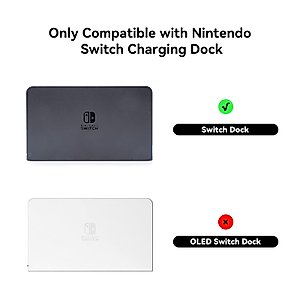 GeekShare Anti Scratch Switch Dock Cover- Hard Faceplate Sleeve Pad for Switch Dock- DIY Replacement Shell Compatible with Nintendo Switch Dock(Strawberry Rabbit)