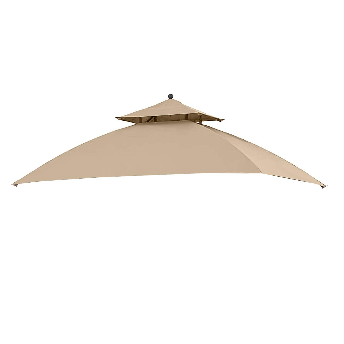 Garden Winds Replacement Canopy for The Pinehurst Grill Gazebo - Riplock 350 - Beige