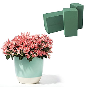 6 PCS Floral Foam Bricks, Florist Flower Foam Green Bricks Flower Arrangement Brick Supplies for Florist Craft