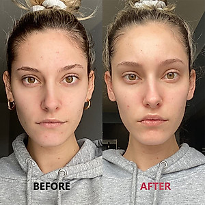 Lippbest 2-Pack Gua Sha Facial Tools Skin Care Products for Massage Lifting.Eye Puffiness Relief Natural Rose Quartz Massage Stone