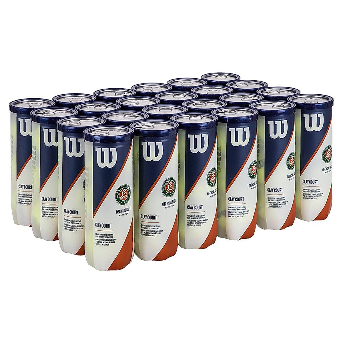 WILSON Roland Garros Clay Court Tennis Ball Case