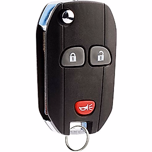 KeylessOption Keyless Entry Remote Flip Car Key Fob Ignition key For GMC Sierra Chevy Silverado Avalance 15913420