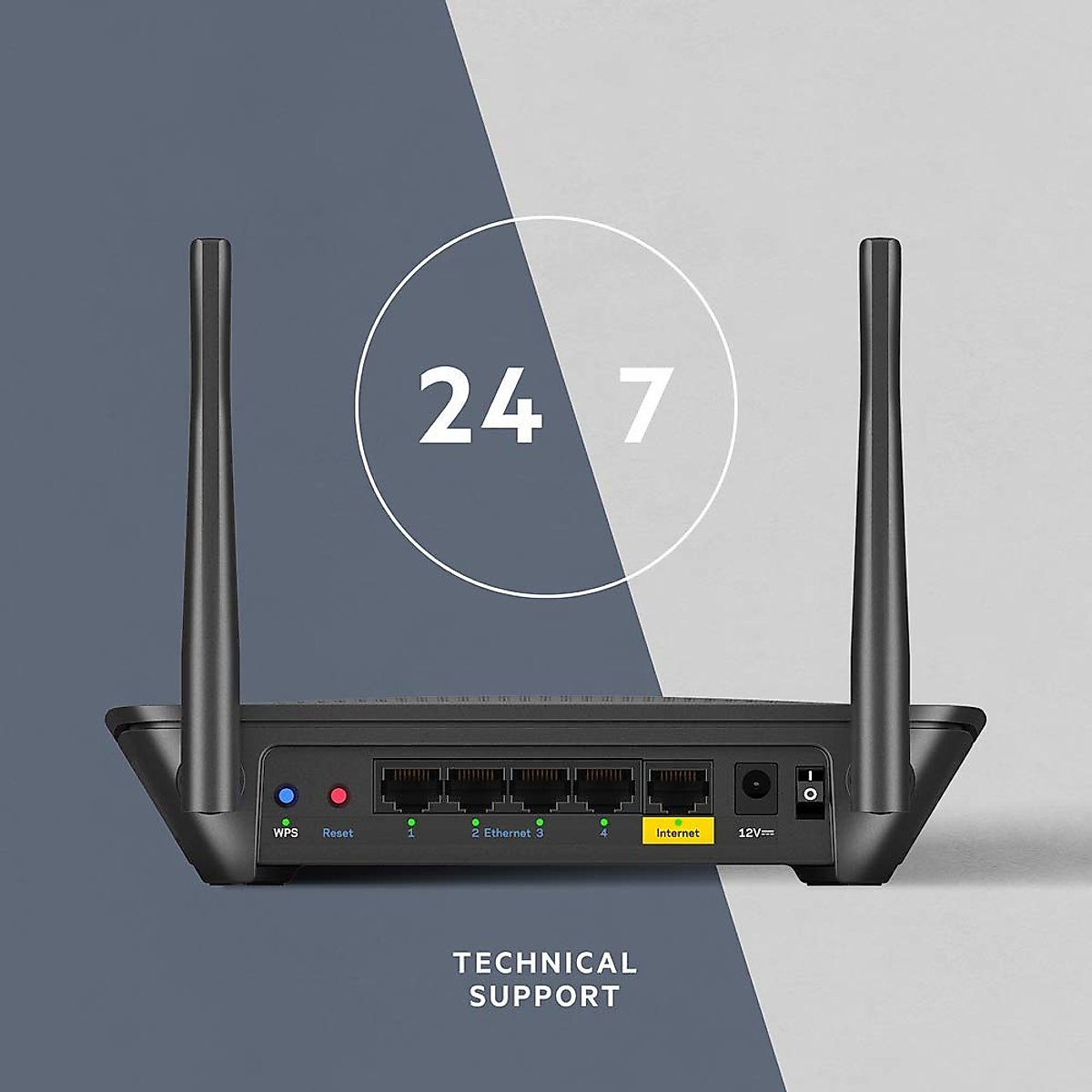 Linksys Wi-Fi 5 Smart Mesh Router Home Mesh Network, Dual Band Wireless Gigabit Mesh Router, Fast Speeds up to 1.3 Gbps, Coverage up to 1,200 sq ft, Parental Controls AC1300 (MR6350) (Renewed)