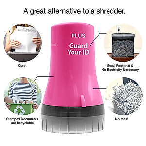 Advanced ID Roller 3-Pack Wide (Blue, Pink, Purple) - Protect Your Privacy & Prevent Identity Theft with Guard Your ID Theft Protection, ASOTV