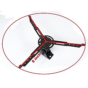 VideoSecu LCD DLP Tilt Swivel Sloped Projector Ceiling Mount Bracket Fit Flat and Vaulted Ceiling PJ1B WU7