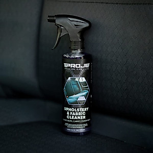 PROJE' Upholstery & Fabric Cleaner - Effective Carpet Cleaner - Stain remover - Eliminates Odors - Car Seat Cleaner - 16 Fl Oz