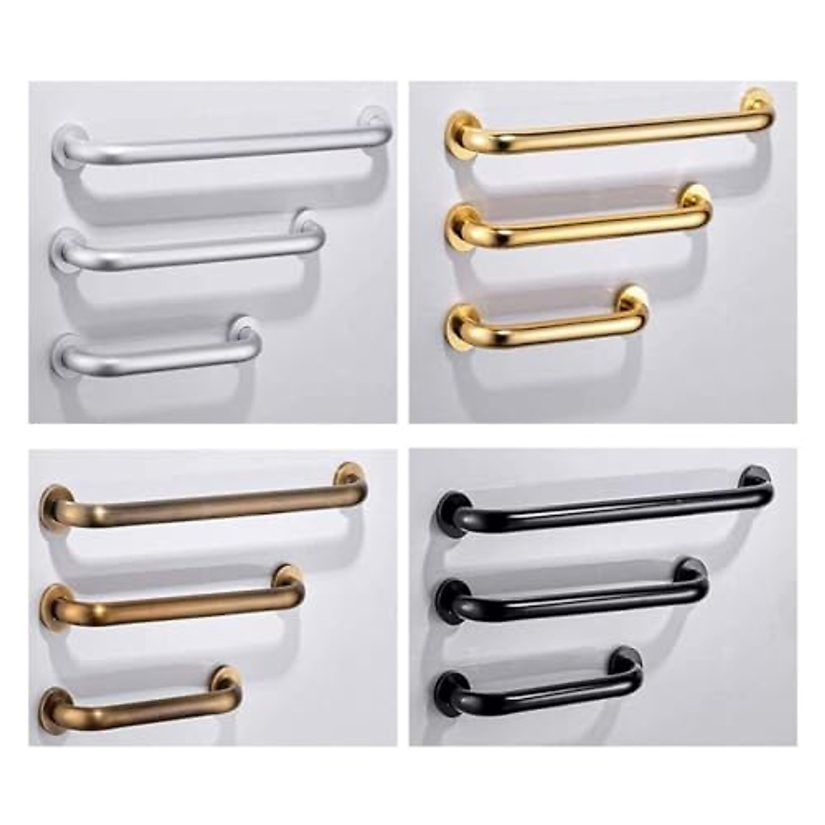 Grab Bar Bath Handle Towel Rail Bathtub Restroom Bar Assist Handicap Kitchen Wall Mount Handicap Shower Step Handrails (Color : Dolphin Waves, Size : 50cm)