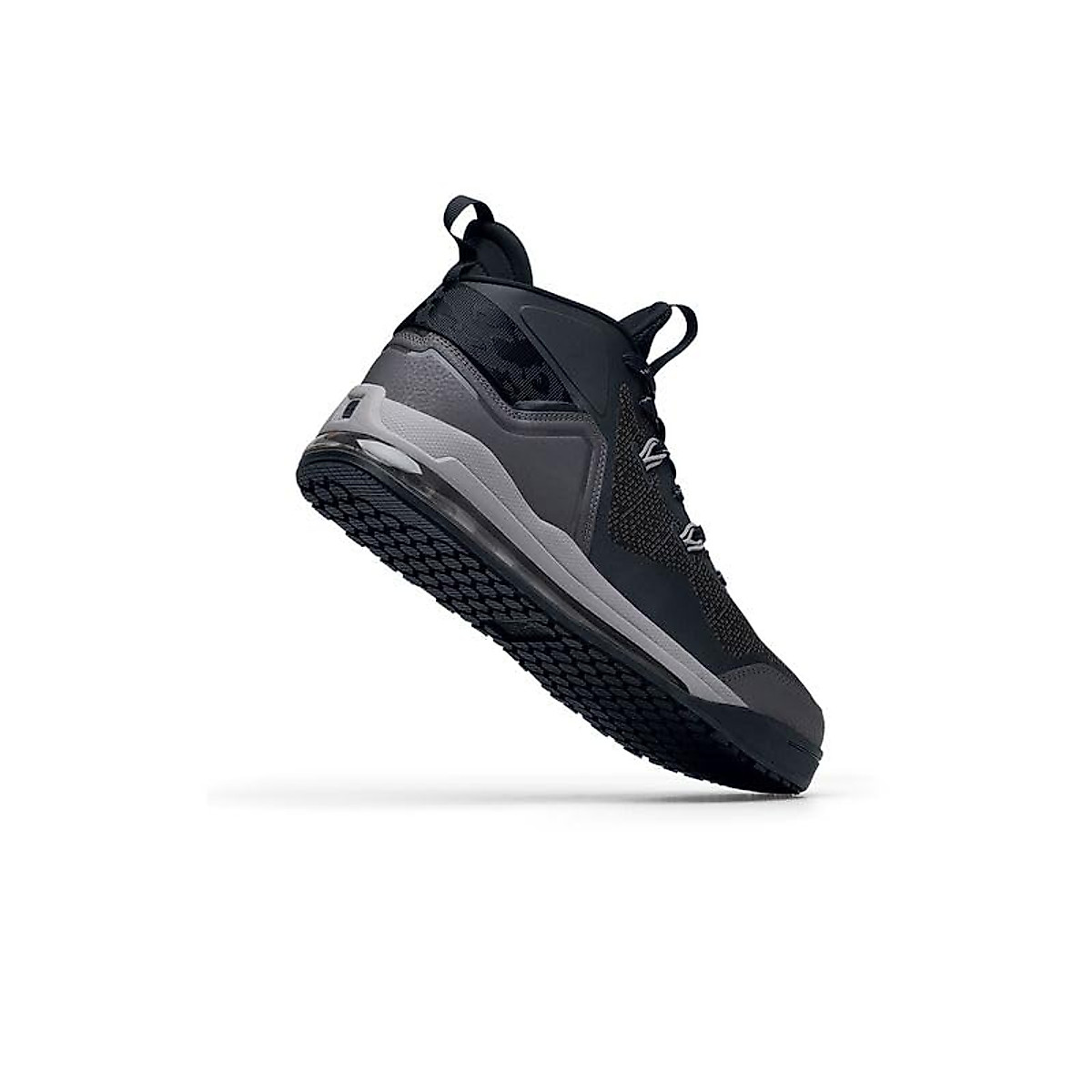 Shoes for Crews Tigon III, Men's, Women's, Unisex Nano Composite Toe (NCT) Slip Resistant Work Shoes, Water Resistant, Black, Men's 13 / Women's 14.5