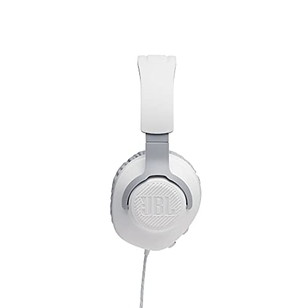 JBL Quantum 100 - Wired Over-Ear Gaming Headphones - White (Renewed)