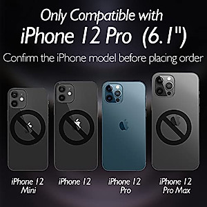 Shacoryze Back Screen Protector for iPhone 12 Pro [2-Pack], Rear Tempered Glass [Haptic Touch] Temper Film Premium HD Clarity Anti-Fingerprint/Scratch Compatible with iPhone 12 Pro (6.1 inch)
