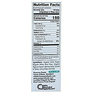 Namaste Foods Organic Gluten Free Yellow Cake Mix, 12 Ounce – Allergen Free