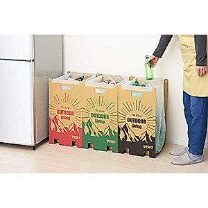 サンカ Dust Stand, ダストスタンド・45L用3枚セット, Camping
