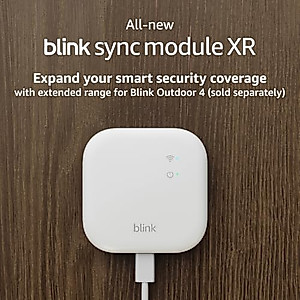 Blink Sync Module XR — System hub for all Blink devices, go up to 400 feet from your home with extended range for Outdoor 4