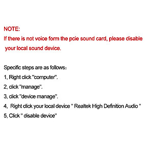 GODSHARK PCIe Sound Card, 5.1 Internal Sound Card for PC Windows 8 7 with Low Profile Bracket, 3D Stereo PCI-e Audio Card, CMI8738 Chip 32/64 Bit Sound Card PCI Express Adapter
