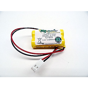 20PC Dual-Lite 12-822,012-0822,12-822E Replacement Battery
