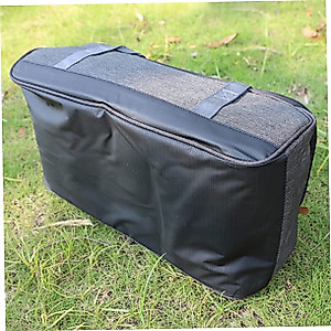 VALICLUD Outdoor Storage Bag Fine China Storage Containers Frying Pan with Lid Container with Lid Utensil Bag Outdoor Stove Snack Bar Organizer Flatware Storage Large Barbecue Oxford Cloth