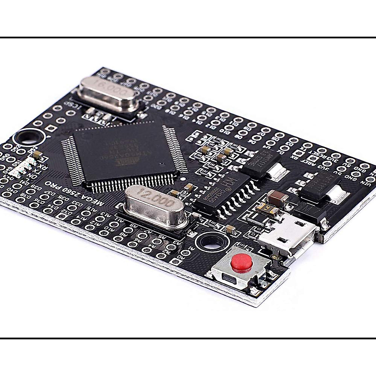 WSDMAVIS 2 Pcs MEGA 2560 Pro Embed CH340G ATMEGA2560-16AU USB Development Board Module Compatible for Arduino Mega 2560