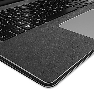 Skinomi Brushed Steel Full Body Skin Compatible with Toshiba Satellite Radius (2015, 15.6 inch)(Full Coverage) TechSkin with Anti-Bubble Clear Film Screen Protector
