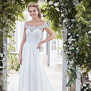 THSjewelry Tiaras and Crowns with Combs Crystal Princess Tiara Headband for Women Girls Bridal Wedding Birthday Prom Party, Gold