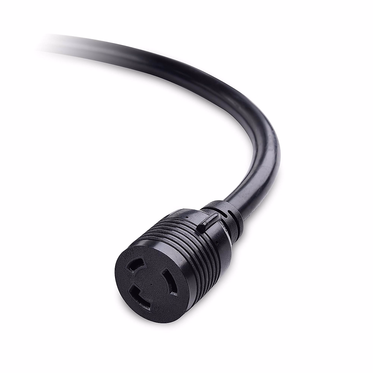 Cable Matters 3 Prong 30 Amp Locking Generator Extension Cord 15 ft (NEMA L5-30P to L5-30R)