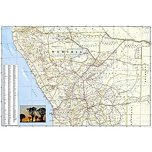 Namibia Map (National Geographic Adventure Map, 3209)