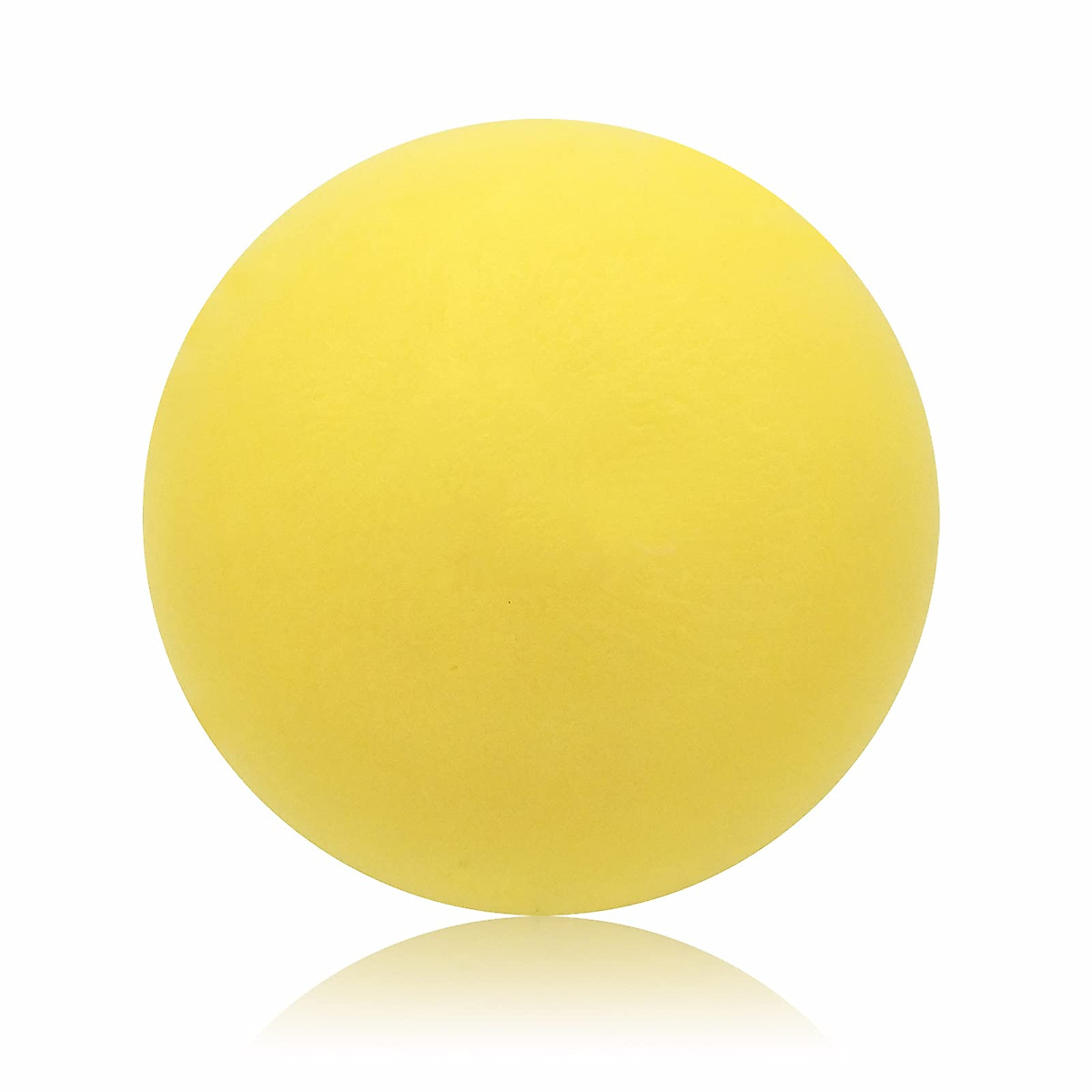 Buhoet 7-Inch Uncoated High Density Foam Ball - for Over 3 Years Old Kids Foam Sports Balls - Soft and Bouncy, Lightweight and Easy to Grasp Foam Silent Balls are Safe for Younger Children (Yellow)