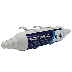Envig Catalytic Carbon KDF Chloramine Filter, Post/Polish Filter for RO Systems, Aquarium Water Filter for RO Buddie and Other Reverse Osmosis Water Filters, up to 100% Chloramine Reduction