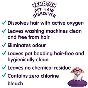 Vamoosh Pet Hair Dissolver 3x100g