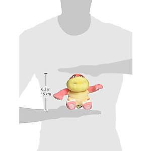 Little Buddy USA Super Mario All Star Collection Bun Bun/Pom Pom Stuffed Plush, Pink, Multicolor, 6"" l x 4.5"" w x 6.5"" h (1452)