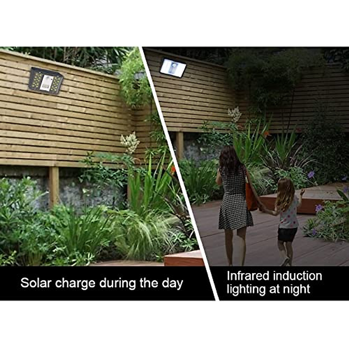 Solar Strobe Light With Motion Sensor Solar Powered Sound Alarm Light With Remote Controller System 129dB Loud Siren Security Light For Farm, Villa, Yard, Barn, Home Day & Night Mode (IP55 Waterproof)