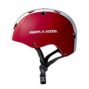Radio Flyer Helmet, Toddler & Kids Bike Helmet For Ages 2-5, Red
