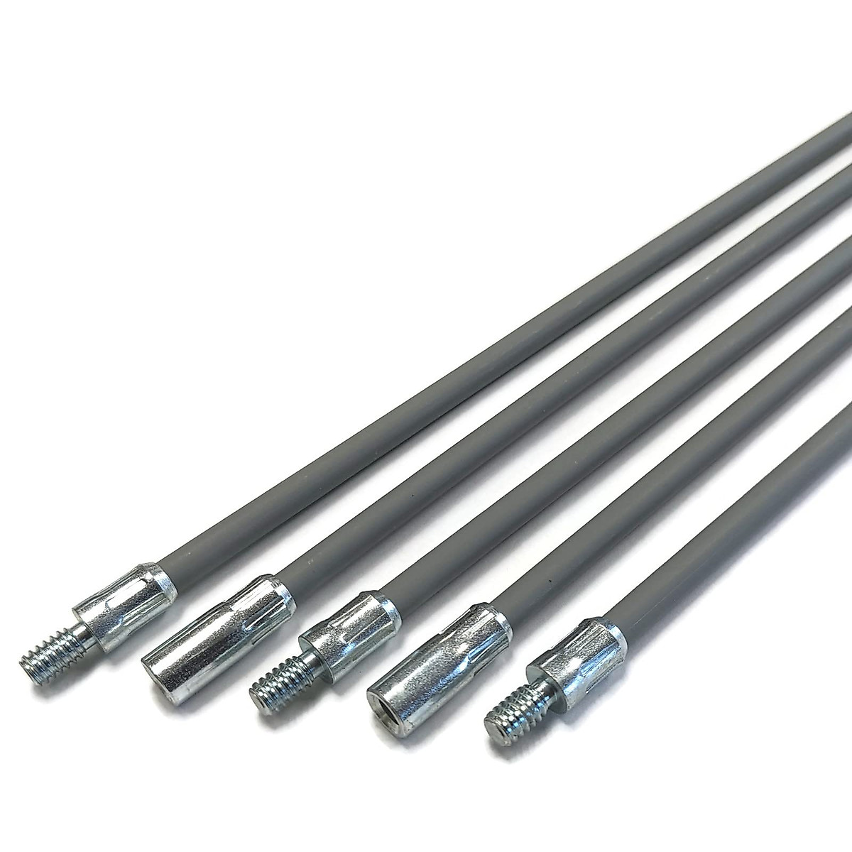 Midwest Hearth Rod Kit fits 3" and 4" Pellet Brush (20-Feet) Made in USA