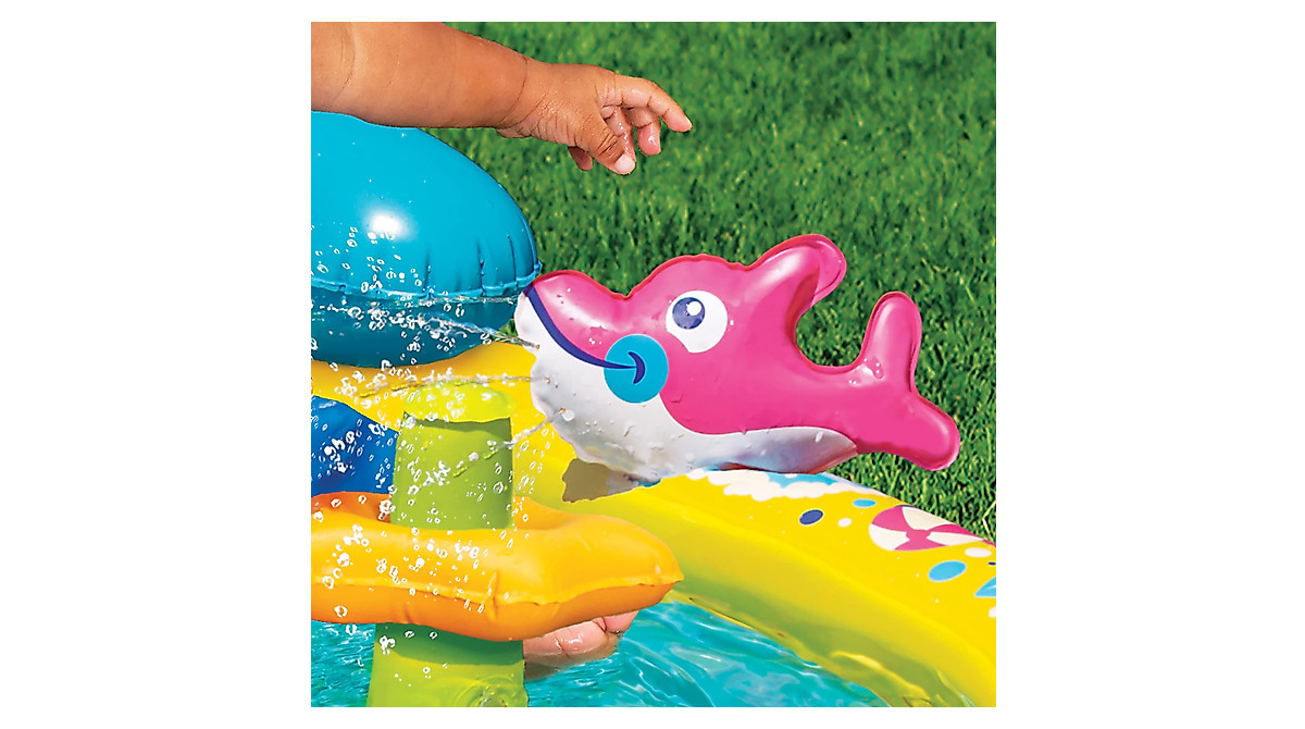 BANZAI Jr. Splash Discovery Water Play Set for Babies