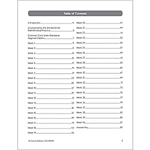 Carson Dellosa | Common Core Math 4 Today Workbook | 5th Grade, 96pgs (Common Core 4 Today)