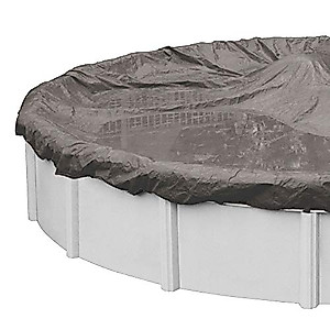 Robelle Magneisum 5928-4 Magnesium Winter Cover for Round Above Ground Swimming Pools, 28-ft