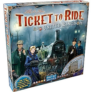 Ticket to Ride United Kingdom + Pennsylvania Board Game EXPANSION - Strategy Game, Family Game for Kids & Adults, Ages 8+, 2-5 Players, 30-60 Minute Playtime, Made by Days of Wonder