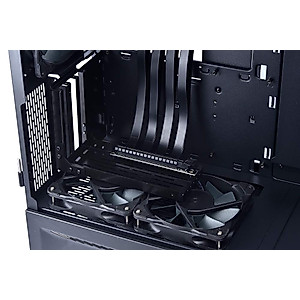 LIAN LI LAN2-1X Premium PCI-E x16 3.0 Black Extender Riser Cable 200mm and Covert Bracket for LANCOOL 2 for PCIE 3.0 only (NOT Compatible with PCIE 4.0 VGA Cards)