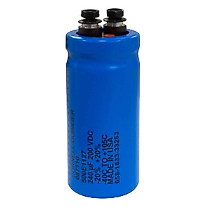 Miller 087110 Capacitor, elctlt 240 Uf 200 Vdc Can 1.39 Di