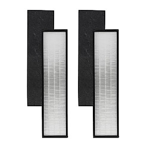 Filter-Monster True HEPA Replacement Compatible With GermGuardian Filter C (FLT5000) Compatible with AC5000 AC5000E AC5250PT AC5300B AC5350W AC5350B AC5350BCA1, 2-pack