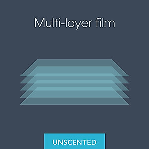 Diaper Genie Essentials Round Refill Pack of 4 | Holds Up to 1280 Newborn Diapers | Features Unscented Continuous Film | Compatible with Diaper Genie Complete and Expressions Pails