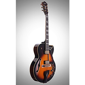 Ibanez George Benson Signature 6-String Electric Guitar with Case (Right-Handed, Vintage Yellow Burst)