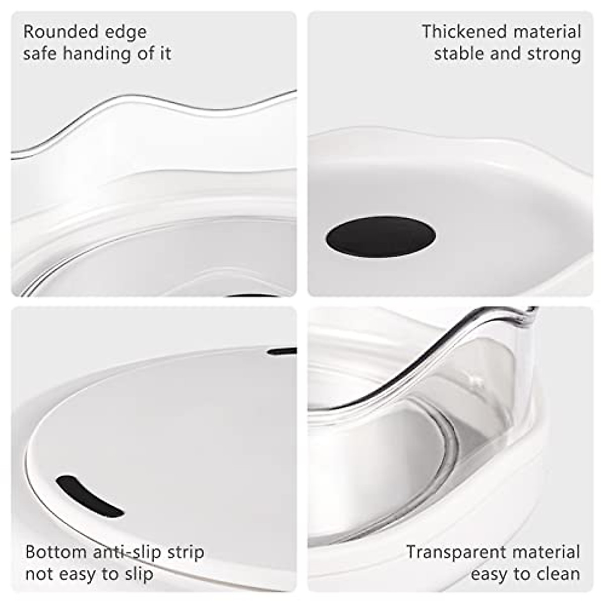 Lazy Susan Turntable Spice Rack Spinning Cabinet Organizer Rotating Condiment Tray Spinner for Pantry Kitchen Vanity Bathroom Jewelry Container Makeup Holder Cosmetic Storage (11 Inch)