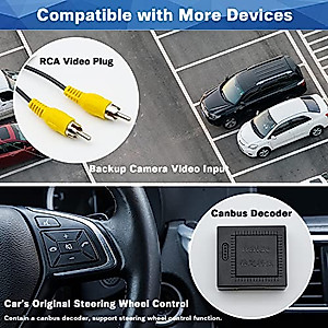 for Toyota Radio Wiring Harness Adapter - Android Car Stereo Radio Wiring Harness with CANBUS USB SWC Reversing Input