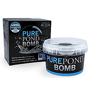 Evolution Aqua Pure Pond Bomb – for Crystal Clear Healthy Water, Treats up to 20,000 litres