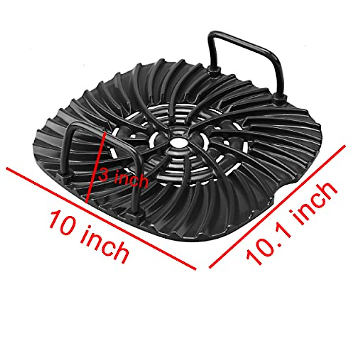 RAMLLY Replacement Grill Grate Ninja Foodi AG301,Accessories Ninja Foodi 5-in-1 Indoor Grill,Grill Griddle Ninja Foodi AG300, AG300C,AG301C, AG302, AG400,IG301A,IG302Q,IG350Q,LG450CCO,LG450CO