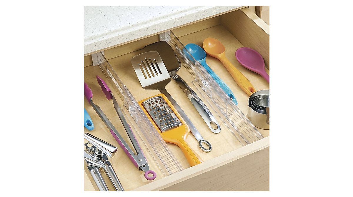 Adjustable Drawer Dividers Set of 2 | iDesign Organisers
