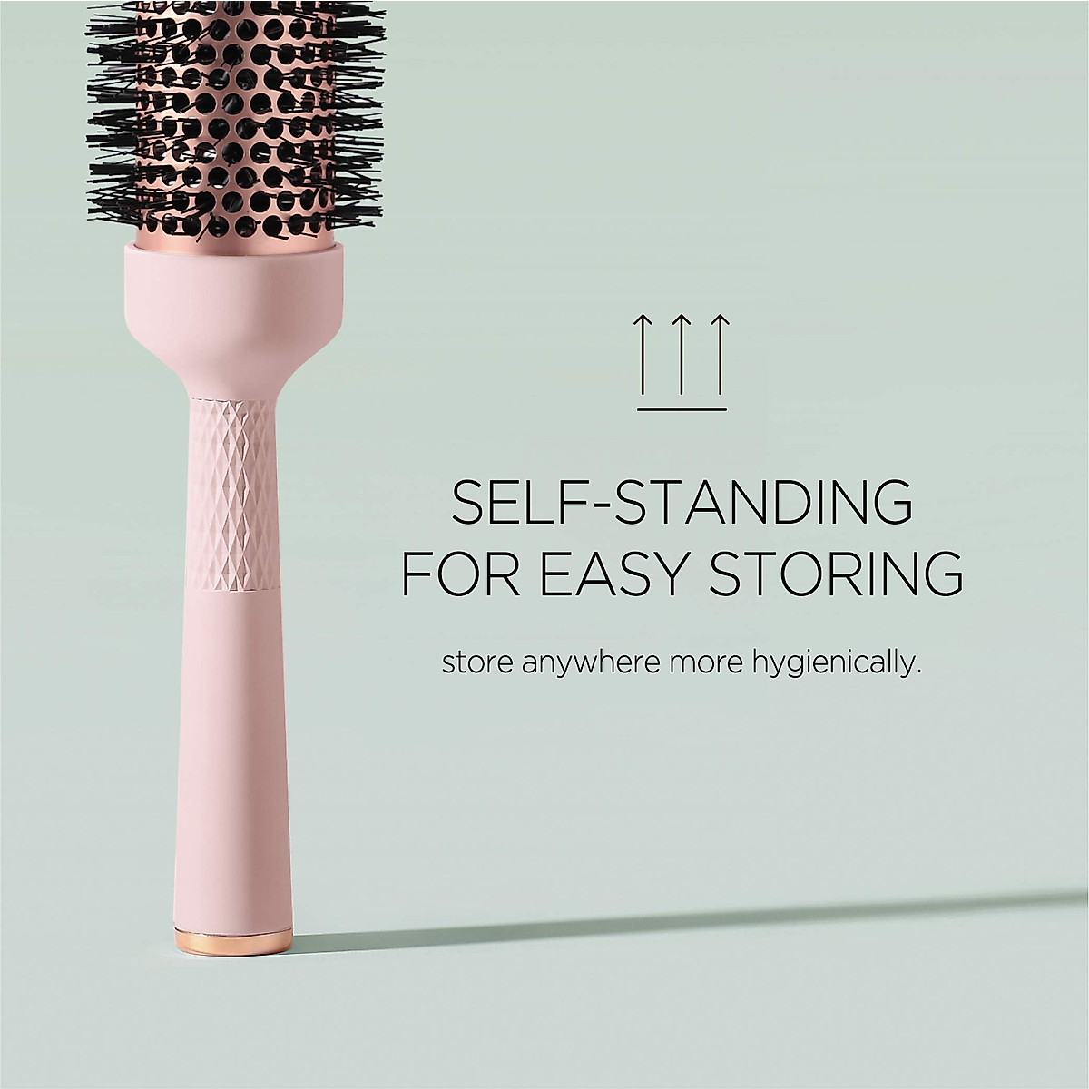 F3 Systems Magic Curling Thermal Brush(1.7 Inch), Cut Drying Time,Self-Standing Round Quick Styling Brush, Great Blowout, Ceramic Coated/Ionic Thermal Barrel,Blowout Volume, Wave Styler