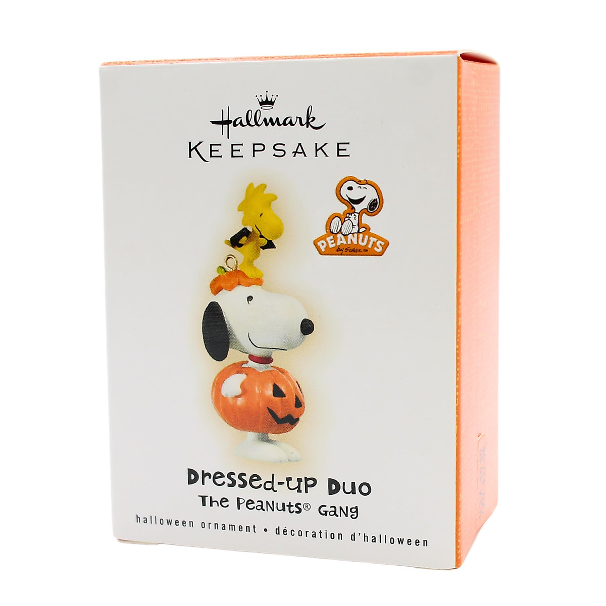 Hallmark 2009 Dressed-Up Duo Snoopy Peanuts Woodstock Halloween