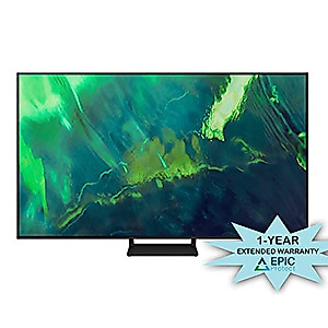 SAMSUNG QN65Q70AA 65" Class UHD High Dynamic Range QLED 4K Smart TV with an Additional 1 Year Coverage by Epic Protect (2021)
